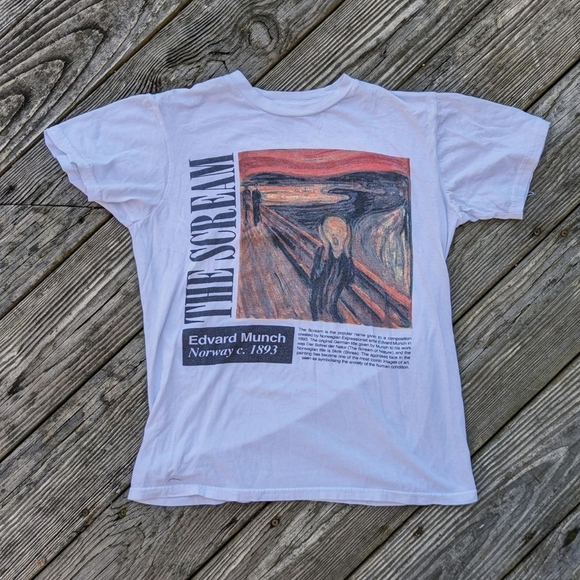 Shirts | Edvard Munch The Scream Art Tshirt | Poshmark